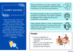 Becoming Assessment-Capable: Feedback to Feed Forward – The Organized ...